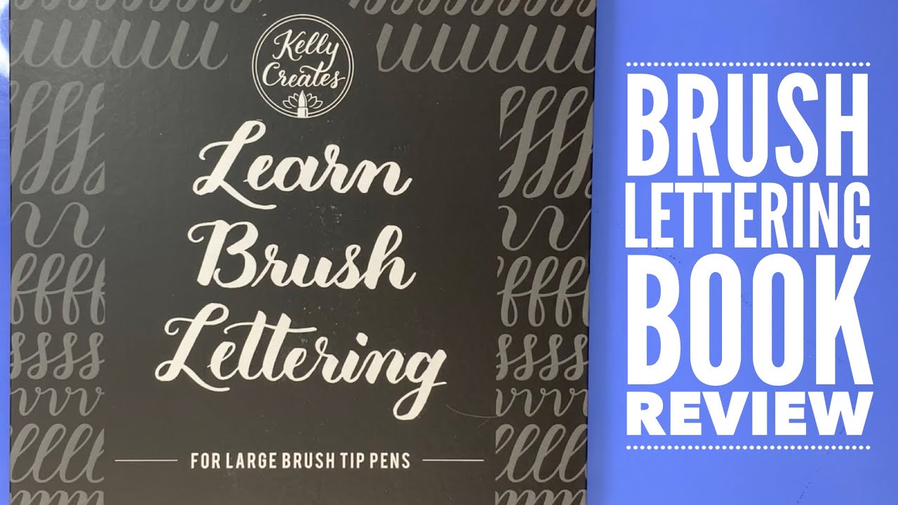 Learn Brush Lettering Book Review - YouTube