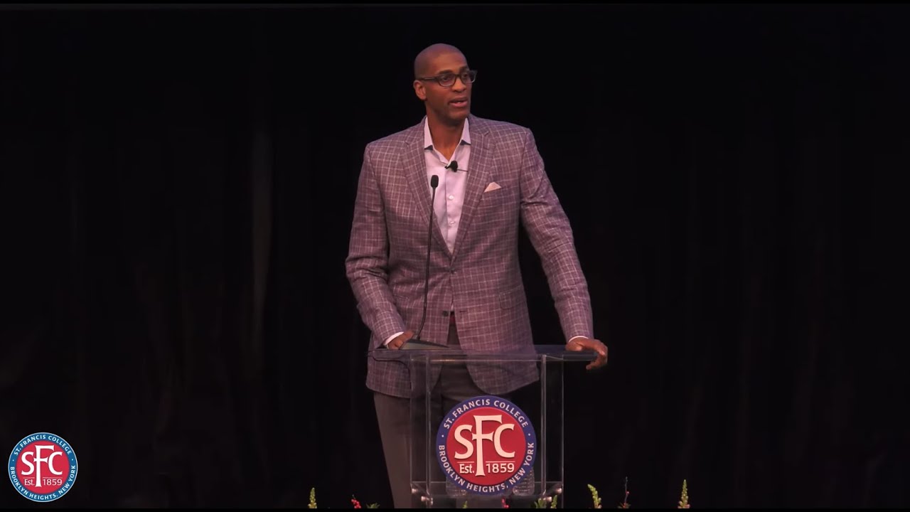 Retired NBA Player Charles D. Smith Delivers 2019 Volpe Lecture - YouTube