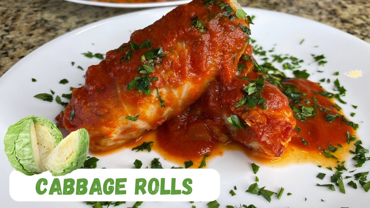 Stuffed Cabbage Rolls (Involtini di Cavolo Ripieni) - YouTube
