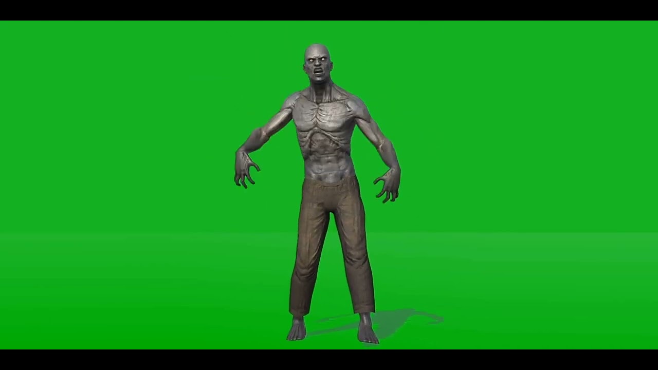monster green screen video 🧟🧟🧟 #greenscreen #viral #freetouse - YouTube