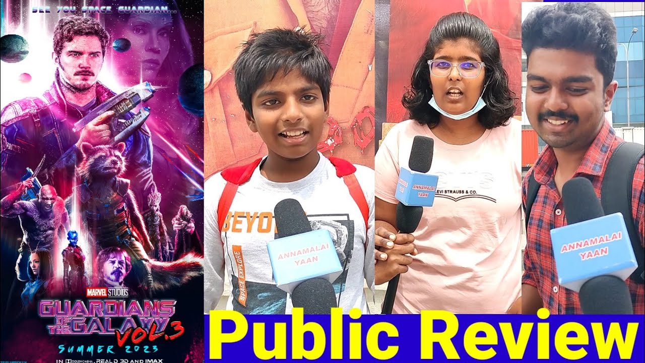 Guardians of the Galaxy Vol.3 (Tamil) Movie Review|Public Review| - YouTube