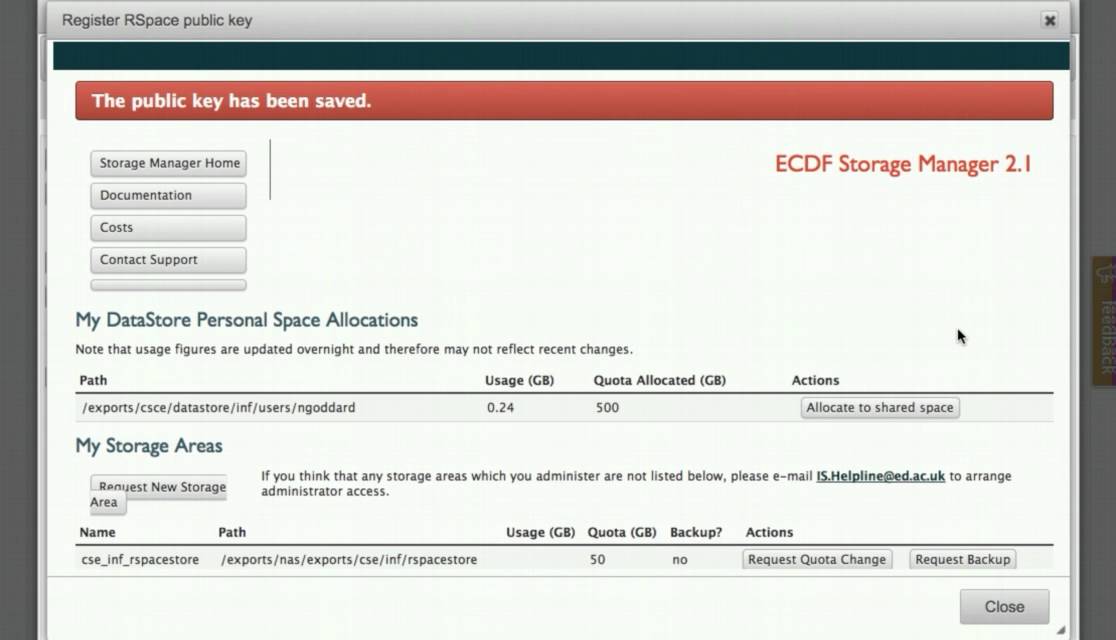 Linking RSpace ELN to Datastore at University of Edinburgh - YouTube