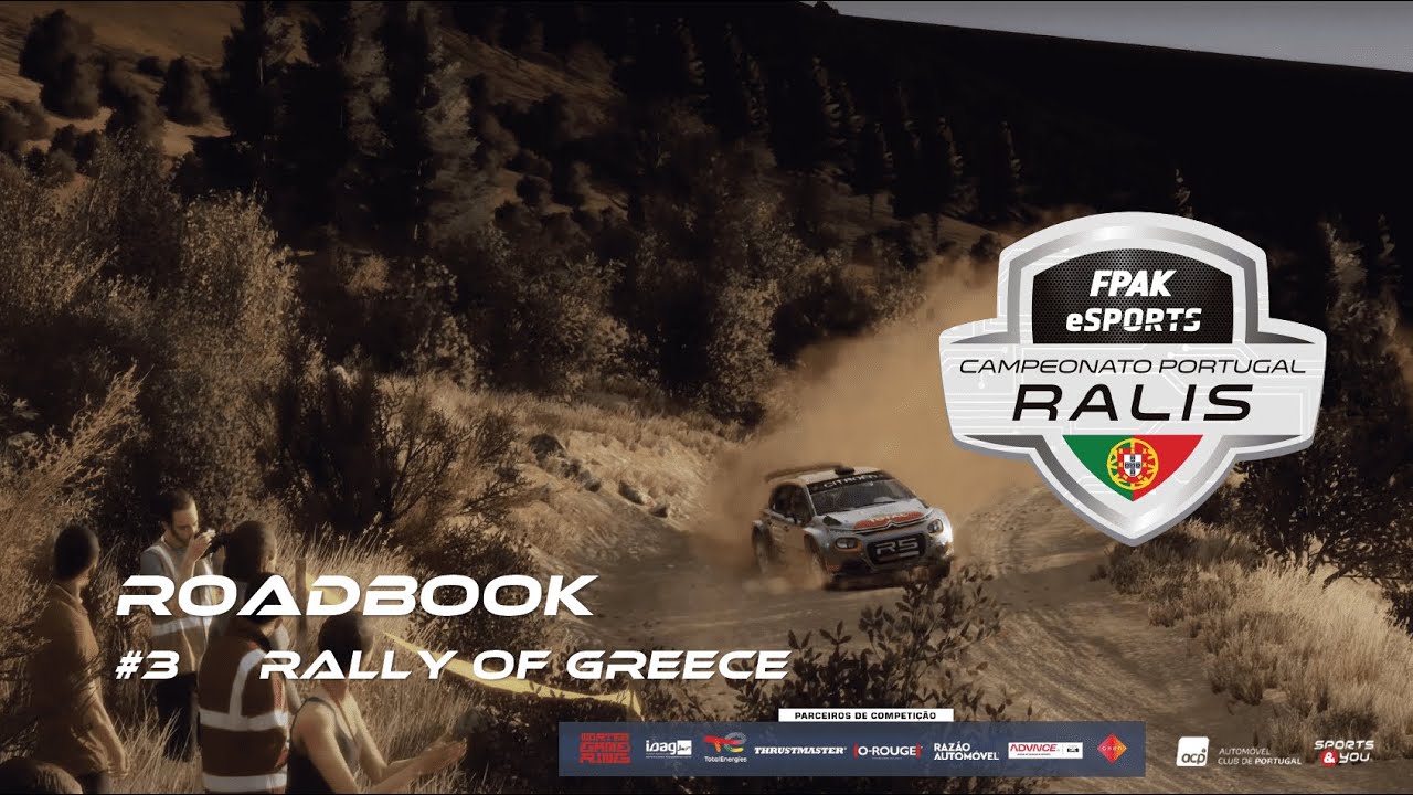 FPAK eSports - CPRe 2022 | #3 Rally of Greece | [Onboard] - YouTube