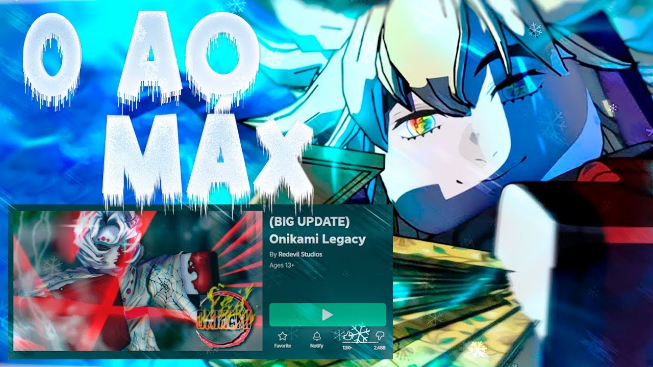 COMO IR DO LEVEL 0 AO MÁX NO ONIKAMI LEGACY! UPDATE - YouTube