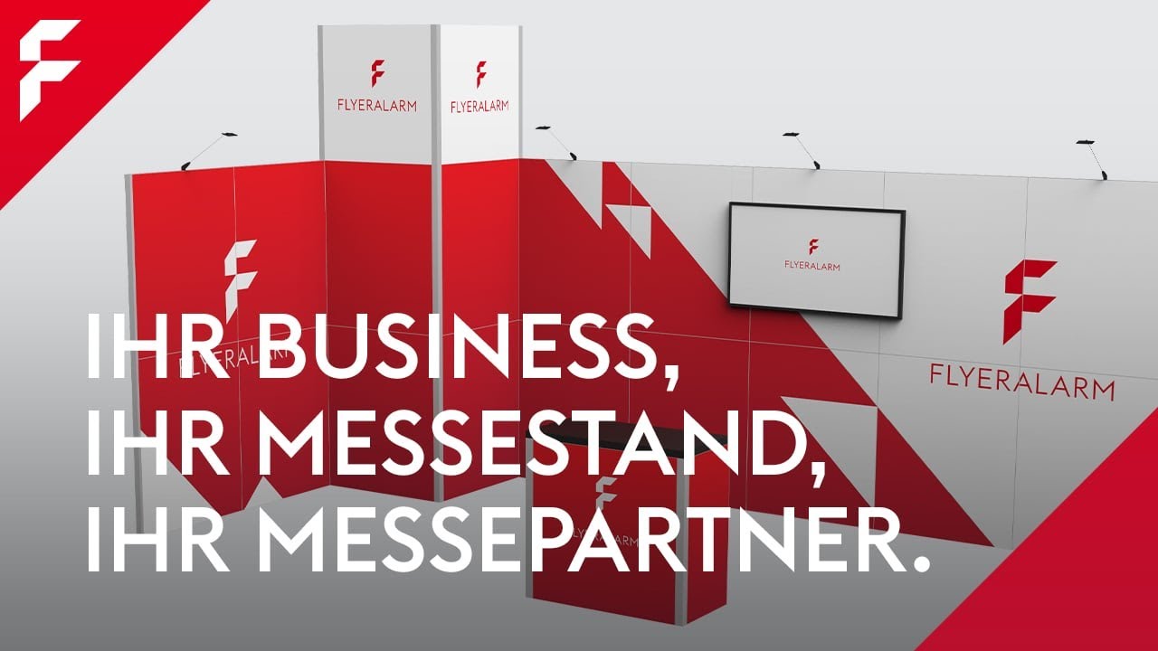 Produkte für deine Messe | Produktvorstellung FLYERALARM - YouTube