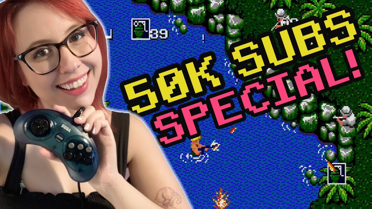 THANK YOU! 50,000 SUBSCRIBERS! And a Let's Play! - Erin Plays - YouTube