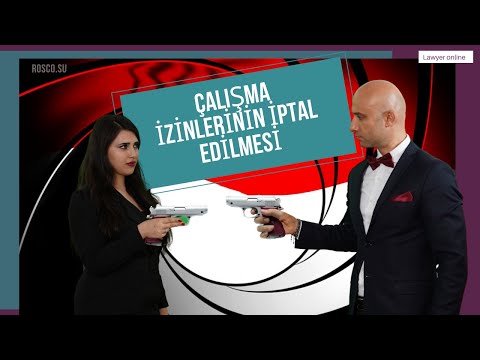 Çalışma izinlerinin iptal edilmesi 2
