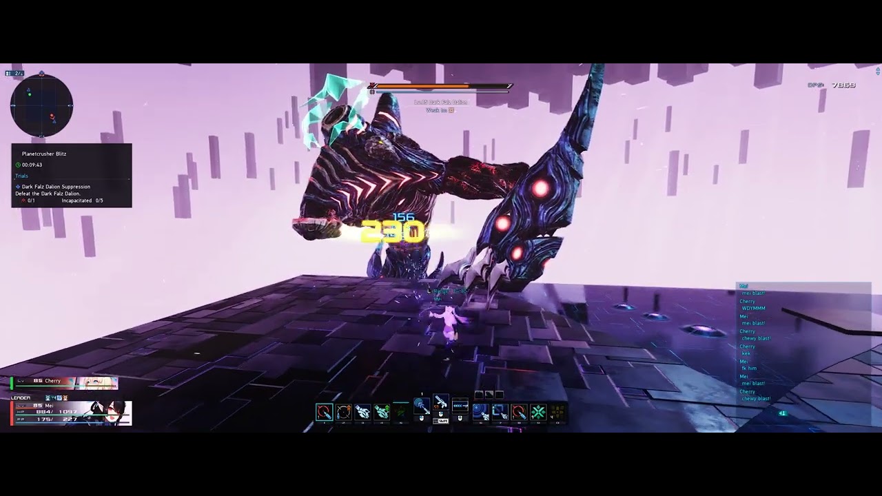 [PSO2:NGS] Waker & Ranger Dark Falz Dalion Duo / ダークファルスダリオン | [Ra/Sl ...