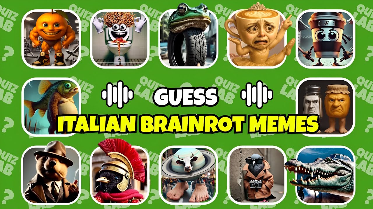 Guess ITALIAN BRAINROT AI ANIMALS Memes | Tralalero Tralala, Trippi ...