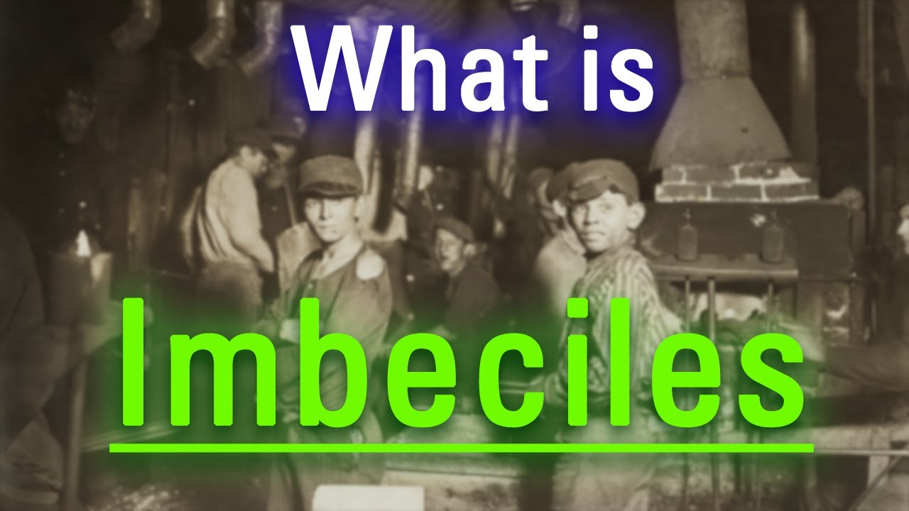How Do Imbeciles Look? | What are Imbeciles? | How to Say Imbeciles in ...
