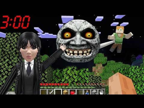 HORROR LUNAR MOON FULL VIDEO IN MINECRAFT - YouTube