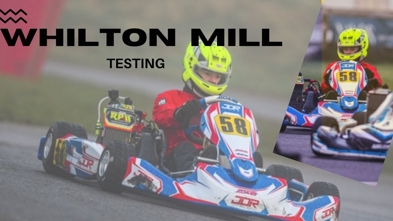 WHILTON MILL *** ROTAX MINI MAX TESTING - YouTube