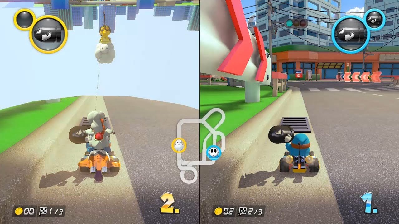 2 Player Visual Bug On Tokyo Blur - YouTube