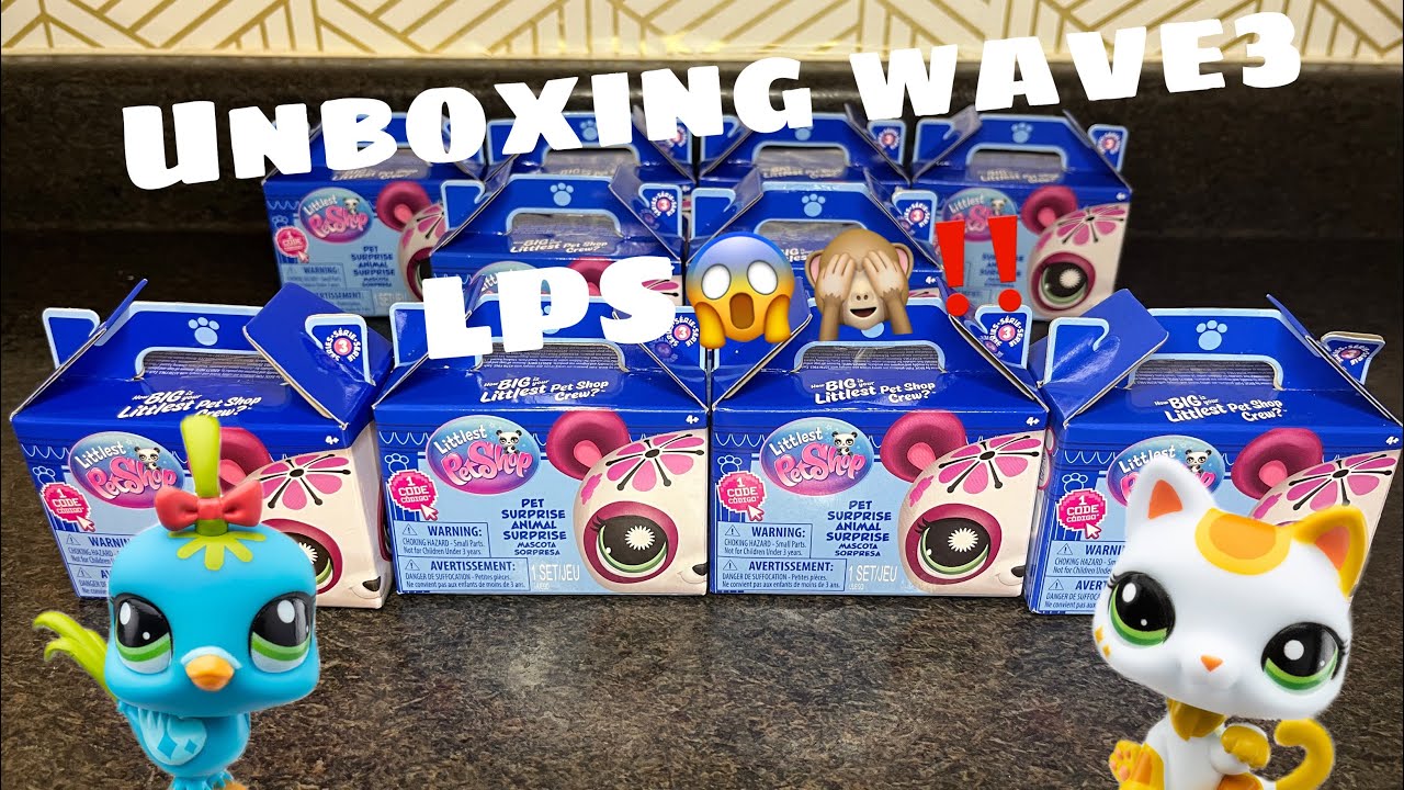 FINALLY GOT WAVE3 LPS BLIND BOXES🙈😱‼️ UNBOXING 10 PETS‼️‼️💫 #lps # ...