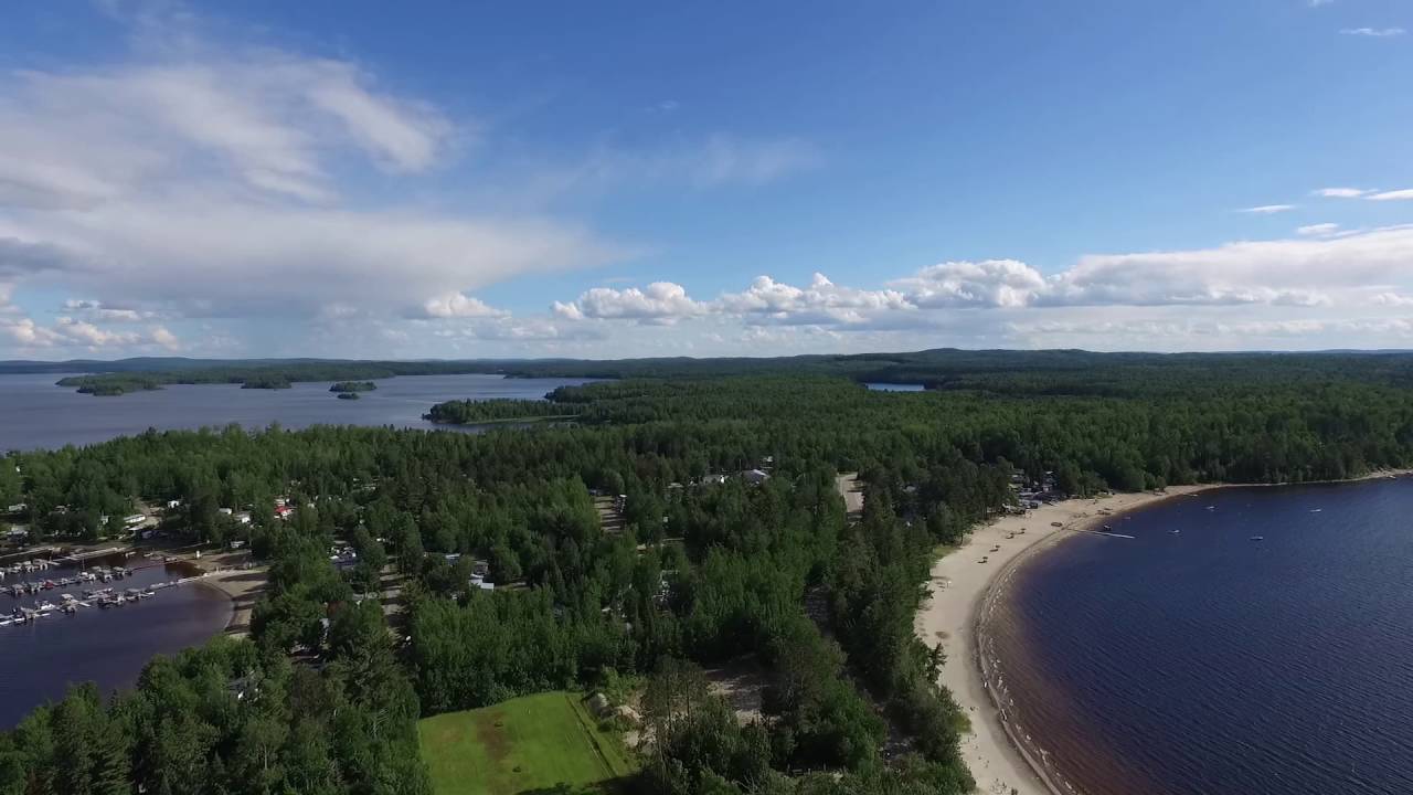 Pointe à David Réservoir Baskatong - YouTube