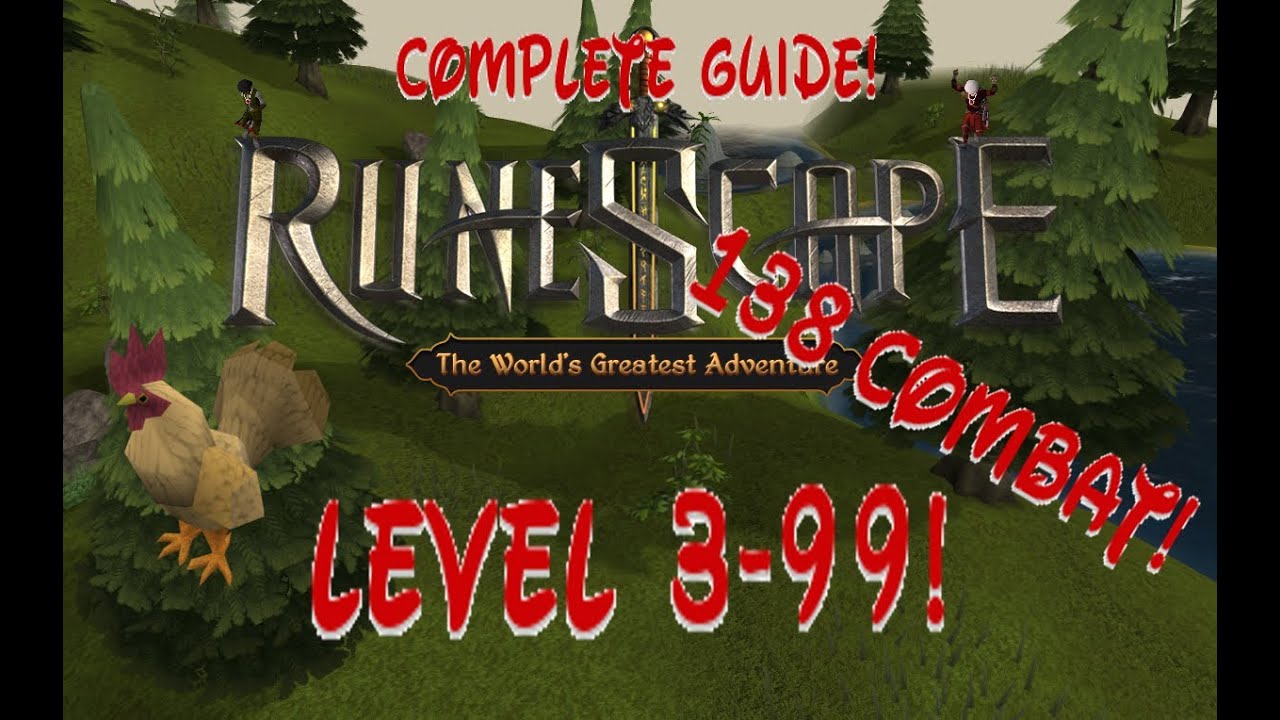 [HD]Runescape From Scratch - #1 - Combat level 3 to 138 - 400k Per Hour ...