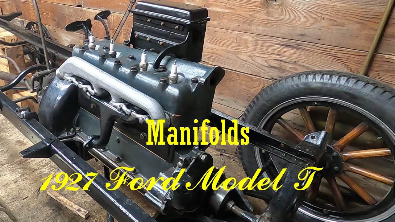 Manifolds and freeze plugs, 1927 Model T restoration - YouTube