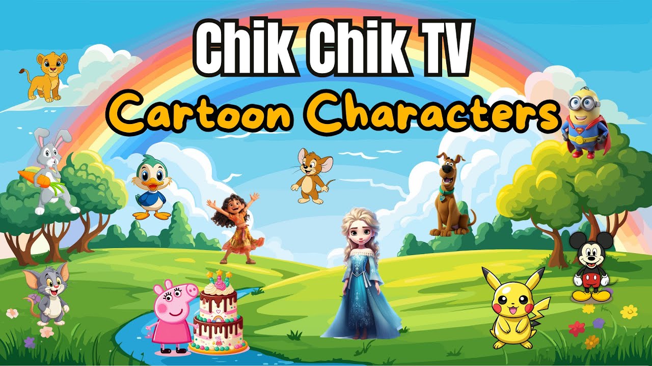 Fun Cartoon Characters for Kids | Join the Adventure with Your Favorite ...