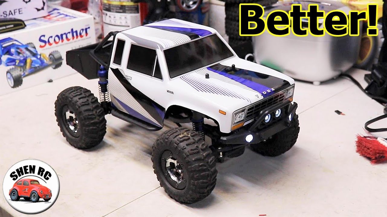 Team Associated CR12 UPGRADES - YouTube