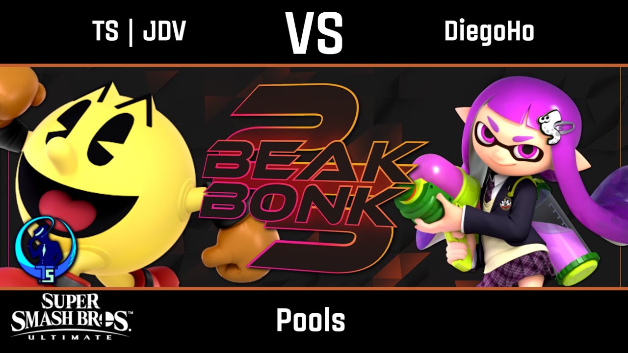 TS | JDV (Pac-Man) vs DiegoHo (Inkling) - Ultimate Pools - Beak Bonk ...