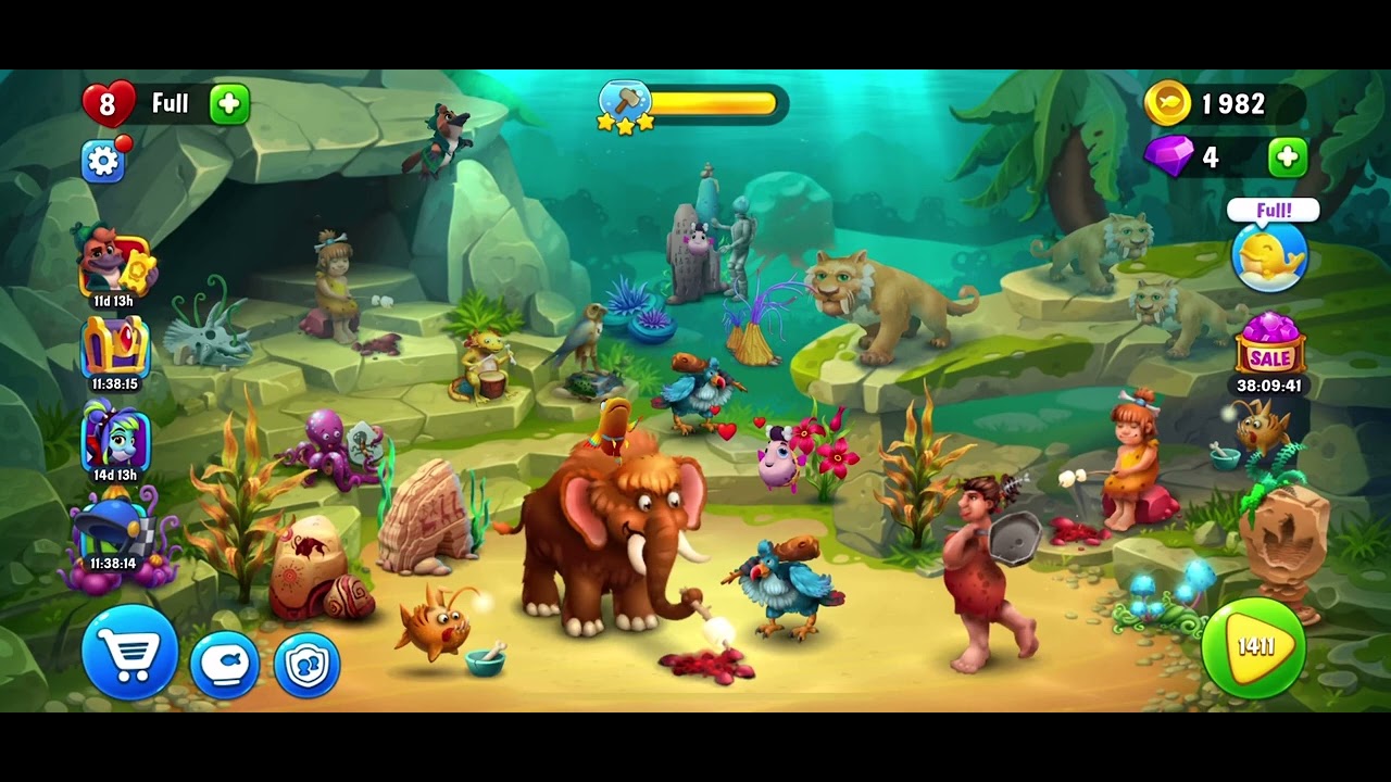 PRIMEVAL TIMES Fishdom Aquarium 2022 - NEW Unique Fish & Decor - YouTube