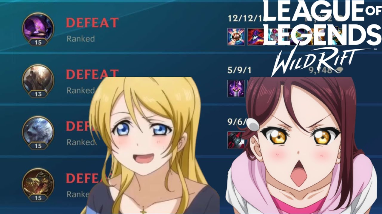 [Live] Sore-sore Lose streak - Wild Rift - YouTube