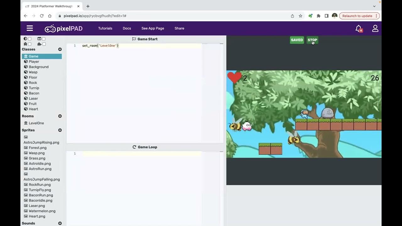 13 Pixelpad Platformer - Level Timers - YouTube