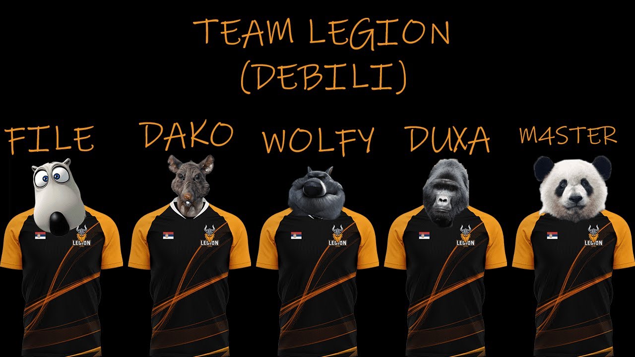 Upoznavanje Team Legion ekipe - YouTube