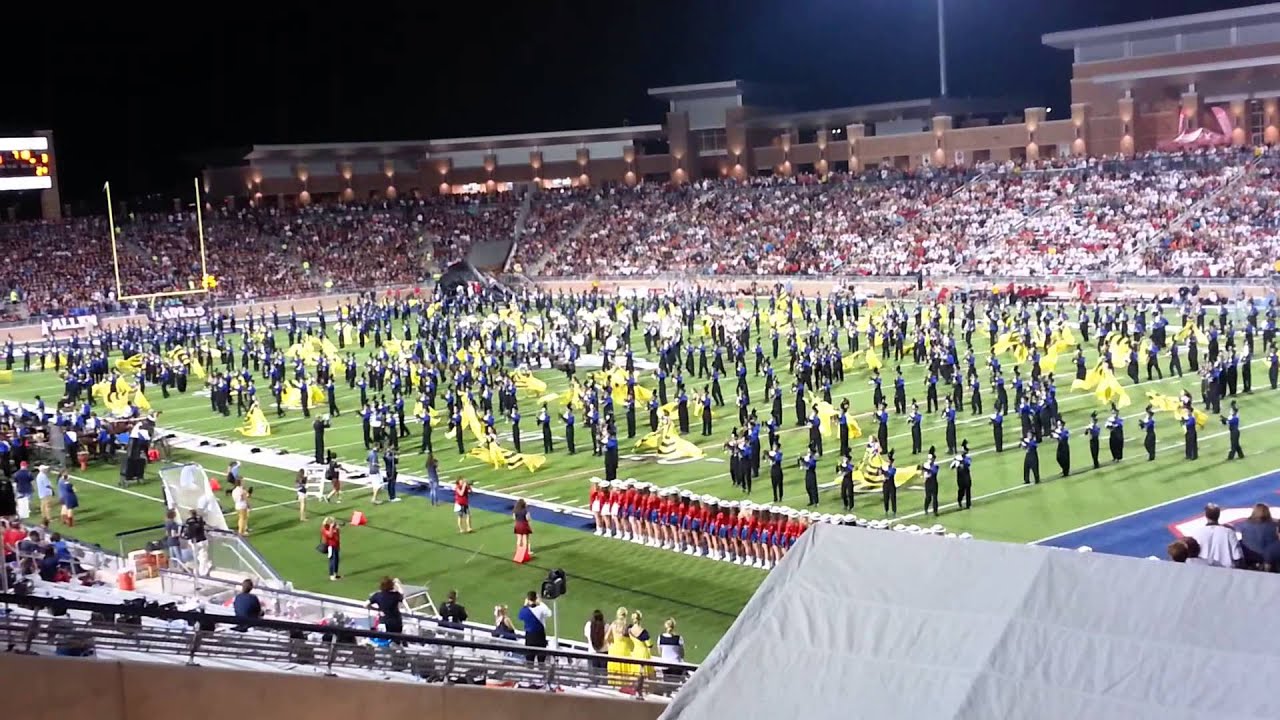 Marching band at Allen high school 2013 - YouTube