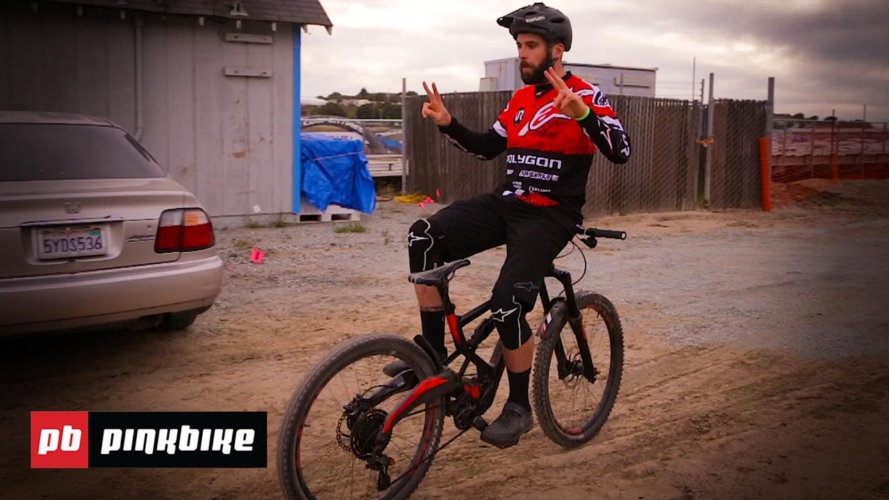 How to Ride Your Bike Backwards with Cous Cous - YouTube