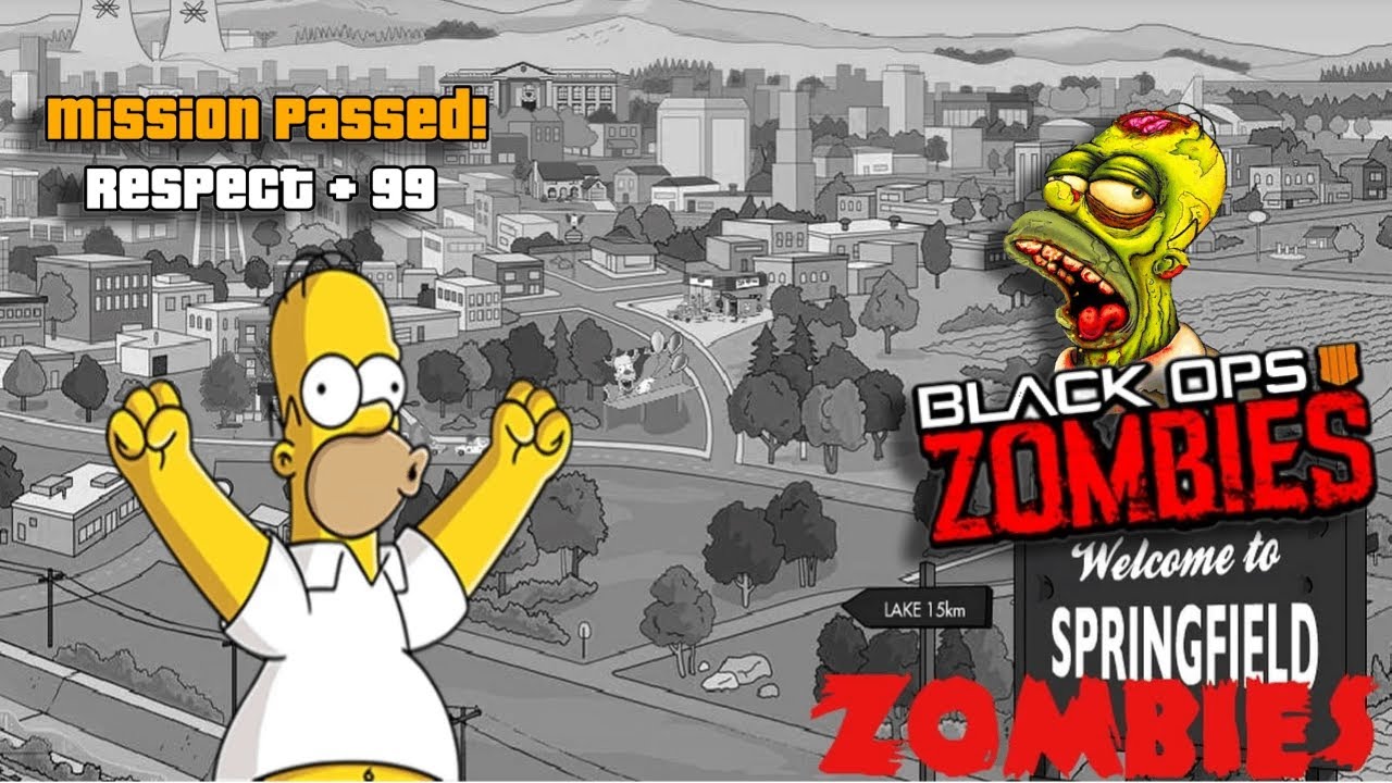 Escaping Springfield in Simpsons Zombies - YouTube