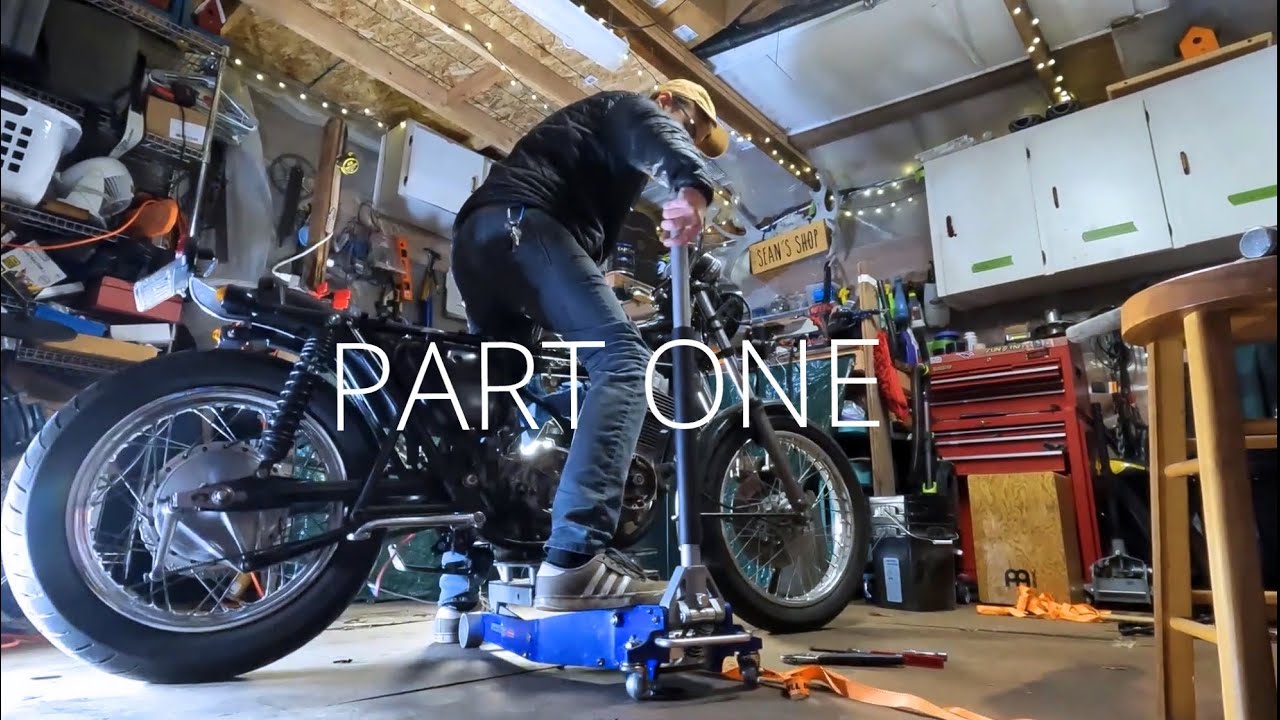 CB750k SOHC Engine Removal (PART 1) - YouTube