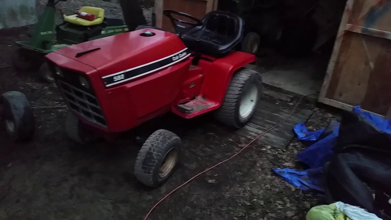 Cub Cadet 582 Build Plans! - YouTube