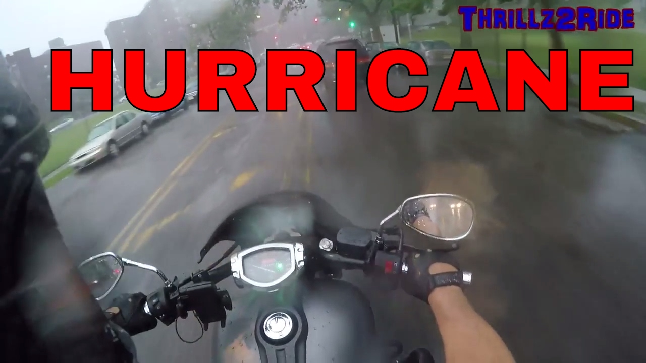 Yamaha Stryker riding in a Hurricane - YouTube