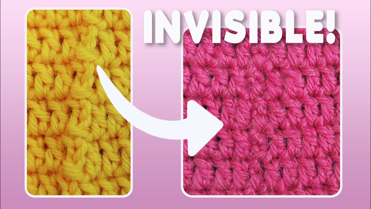 Best Invisible Join in Crochet! No Seam - YouTube