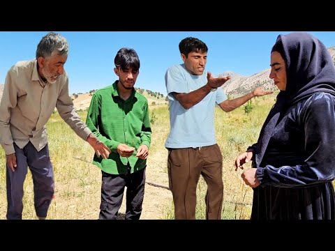 Grandfather's conflict and opposition to Pari and Mohammad's marriage to Maryam and Shahin.