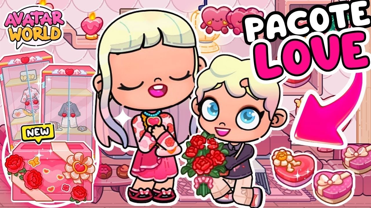 📣URGENTE! NOVO PACOTE LOVE NO AVATAR WORLD ️😍 - YouTube