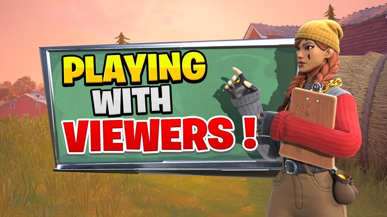 Join me and play!!! Fortnite Live with Viewers #streamer - YouTube