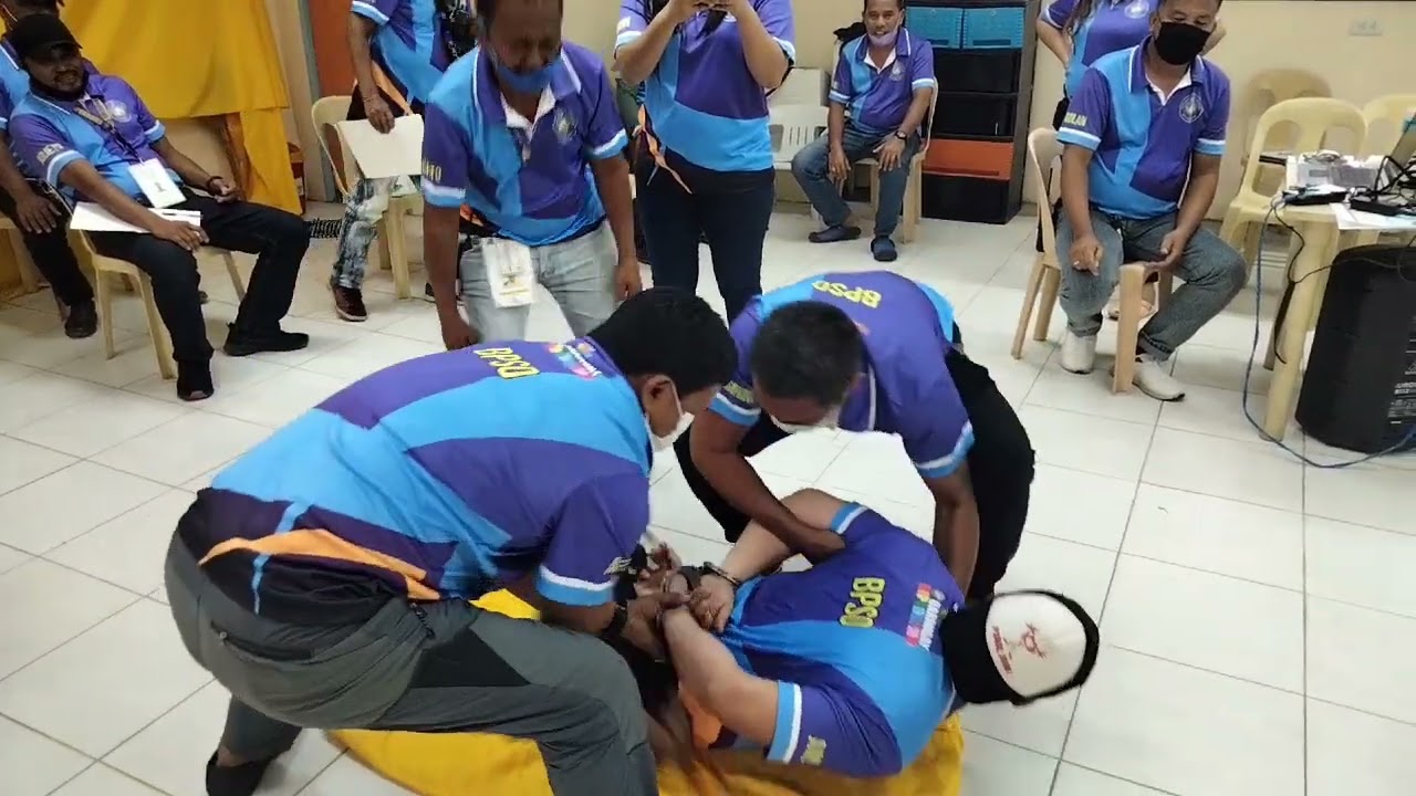 BPSO DEMONSTRATION OF DIFF.HANDCUFFING TECHNIQUES☺️ - YouTube