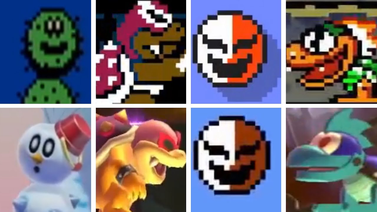 Super Mario Maker 2: All Enemy Origins - YouTube