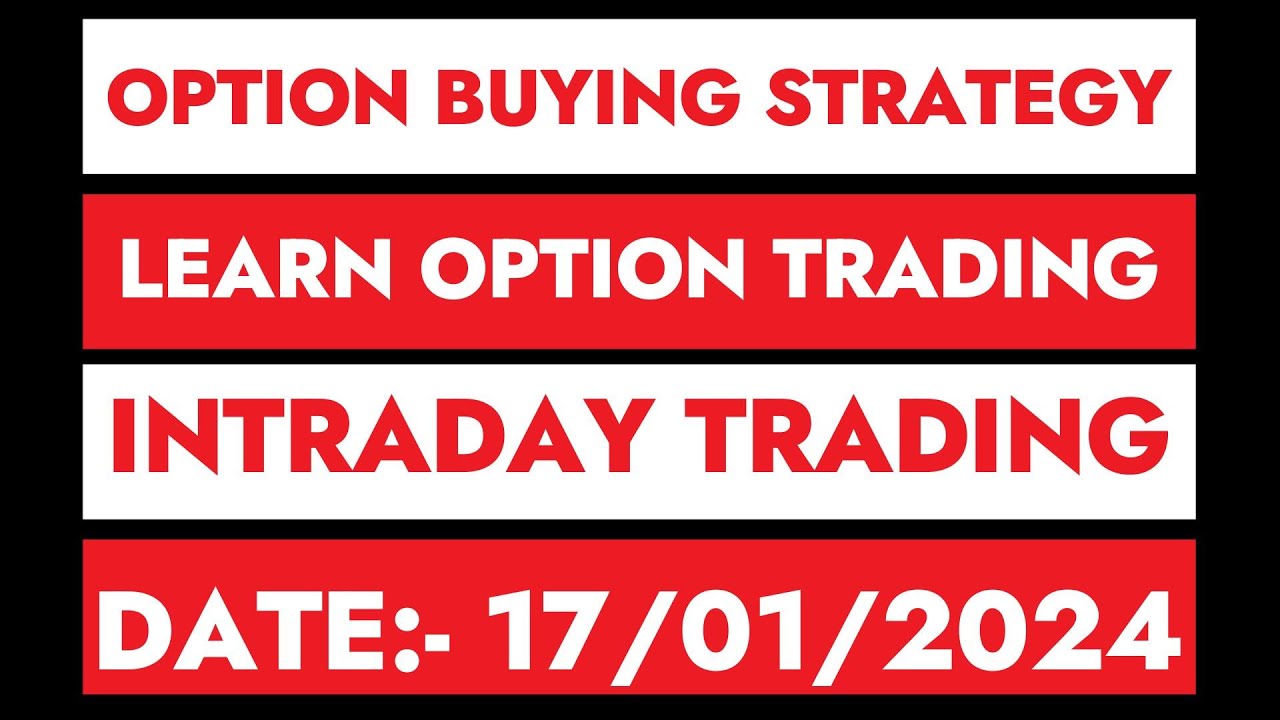 option buying strategy | learn options trading || daily profit in ...