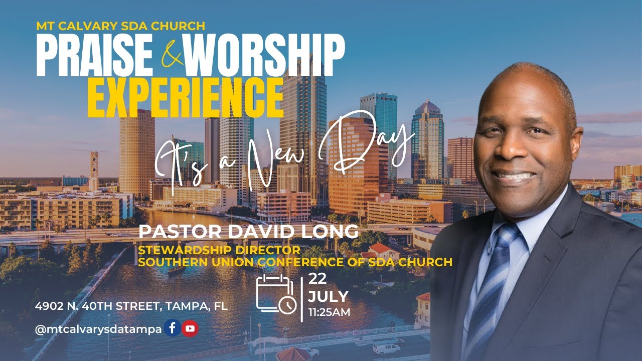 Praise & Worship | It's a New Day series with Pastor David Long | 07.22 ...