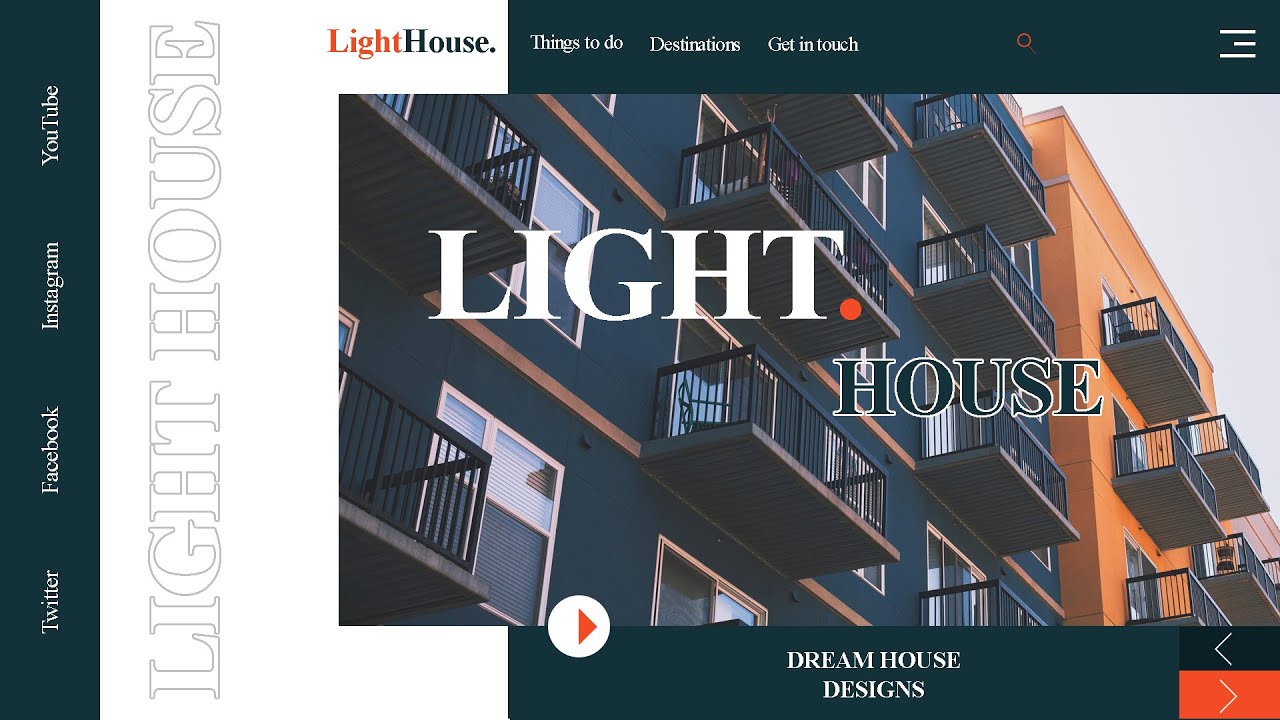 Website UI Design Tutorial | Learn UI UX Designing In Adobe Photoshop ...