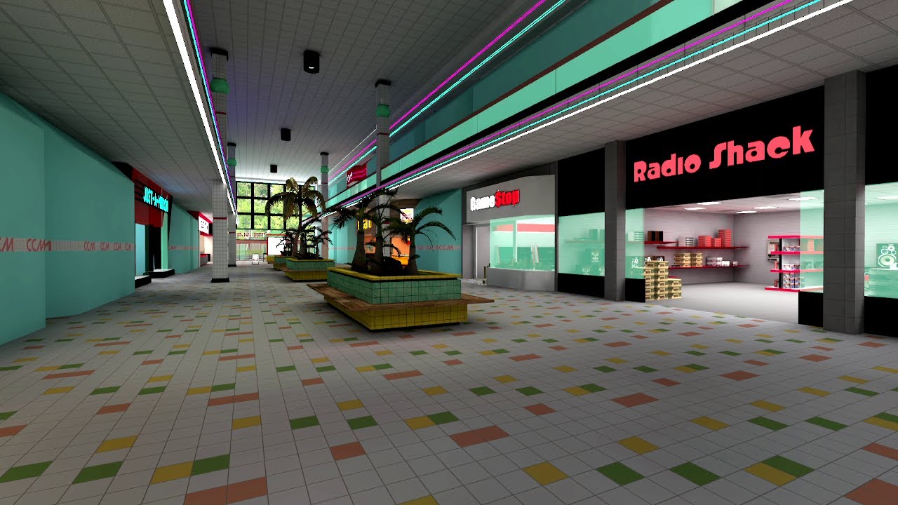 🛍️Center Mall Dream | Mallsoft + Lofi Beats + Vaporwave DJ mix - YouTube