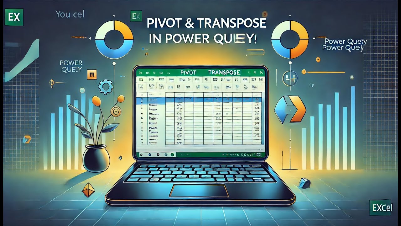 Pivot & Transpose in Power Query Excel! Part 8 (Data Automation and ...