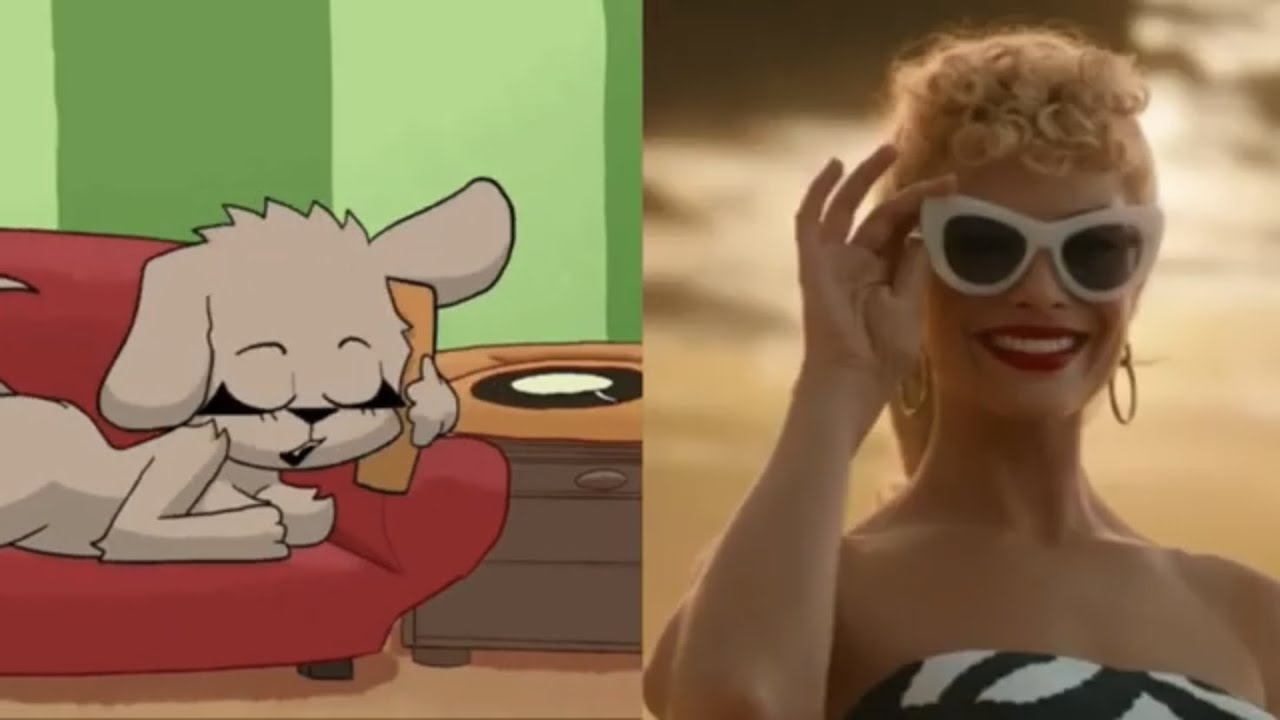 Talking Bella reacts to THE BARBIE movie 2023, #memes, animation by ...
