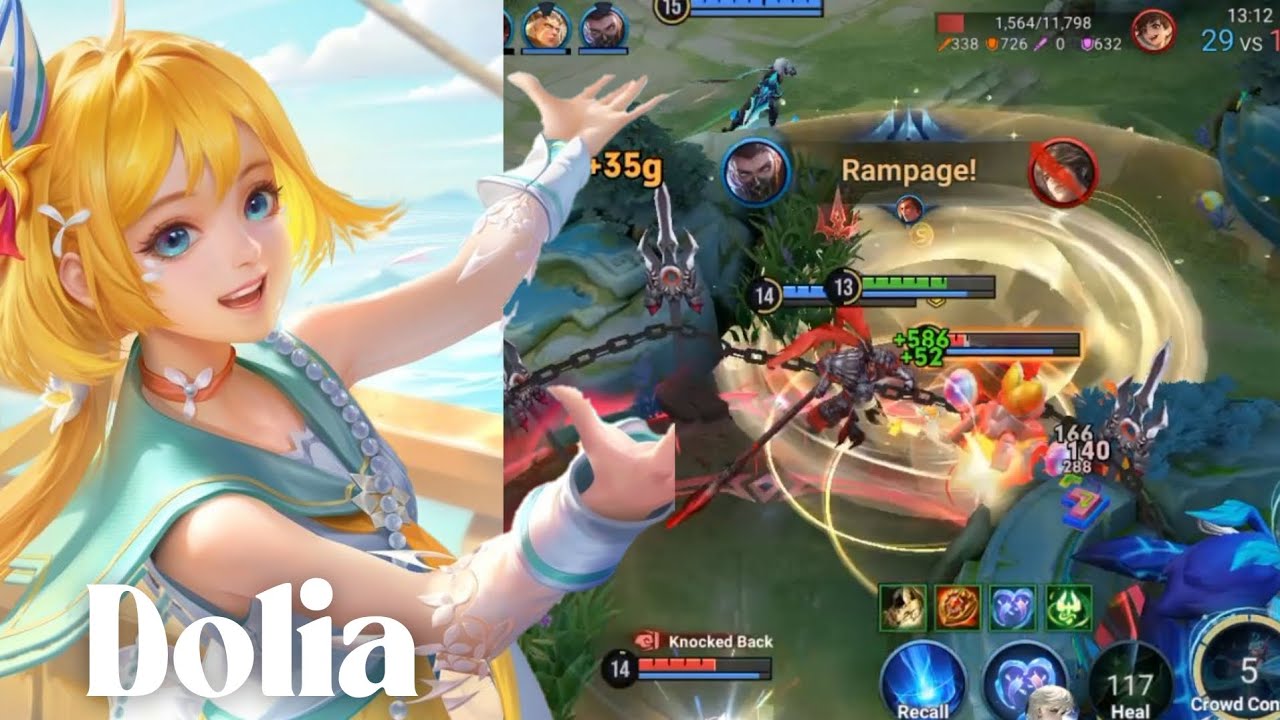 Honor Of Kings (Dolia) Shimmering seas Rare skin with Heinuo (again ...