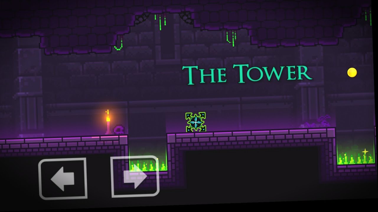 [The Tower Fl 1 - Lv 1] The Tower 100% (3 Coins) | Geometry Dash 2.2 ...