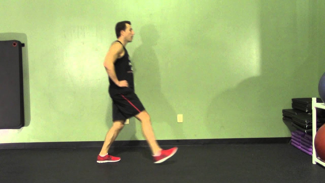 Lunge + Butt Kick - HASfit Lunge Exercise - Body Weight Leg Exercise ...
