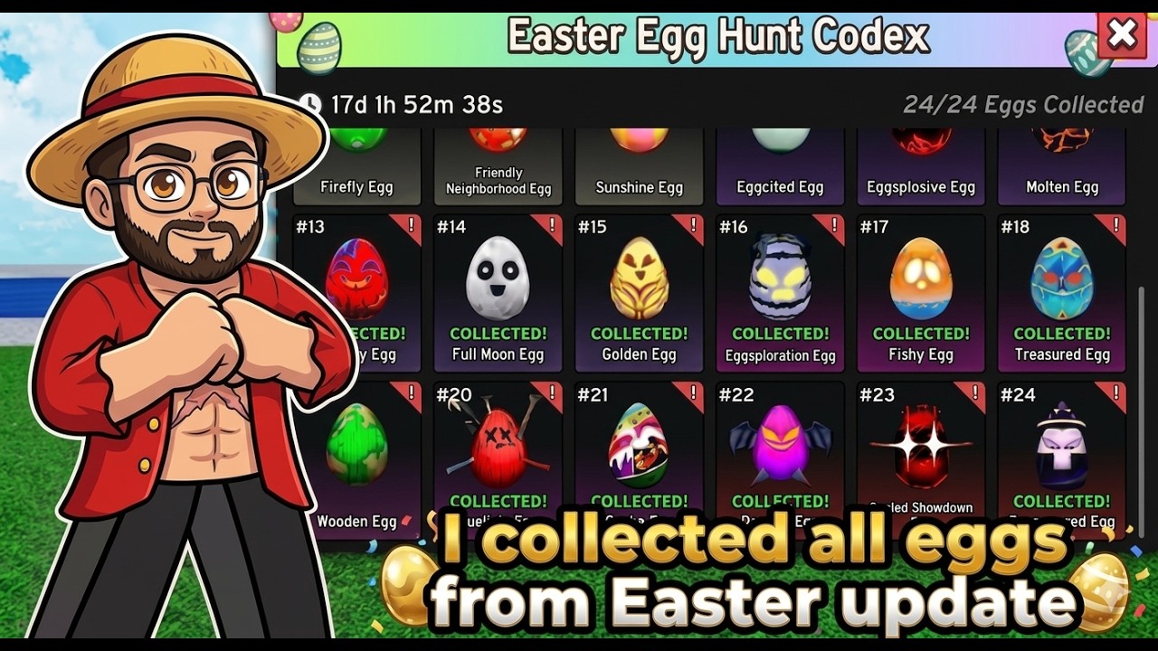 Blox Fruits Easter Update FULL GUIDE: 24 Eggs + Indra Boss Fight ...
